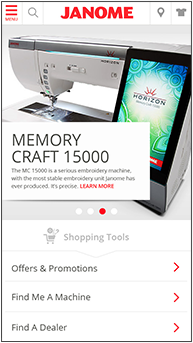 Janome America - iMedia